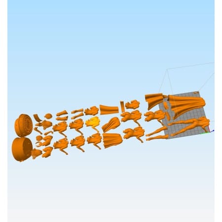 Emma Frost X-Men NSFW - STL 3D print files