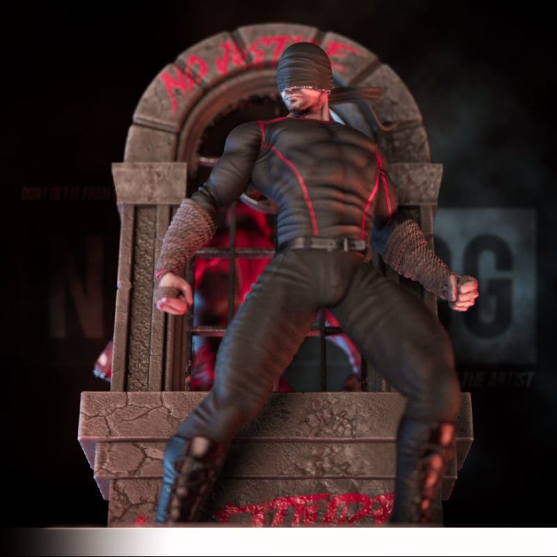 Daredevil Diorama - STL 3D print files