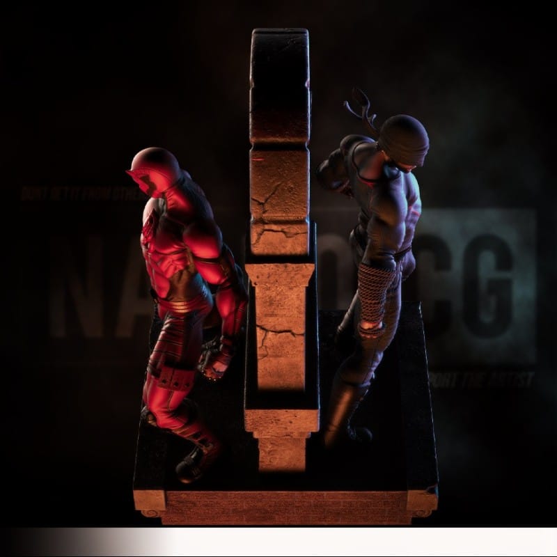 Daredevil Diorama - STL 3D print files