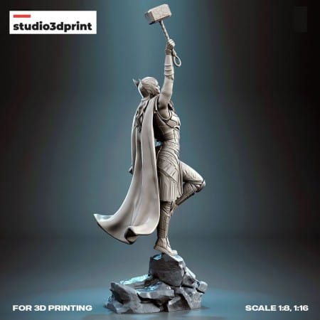 Jane Foster Thor - STL 3D print files