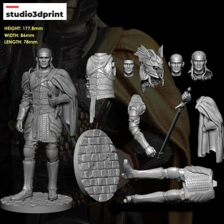 Daemon Targaryen House of the Dragon - STL 3D print files