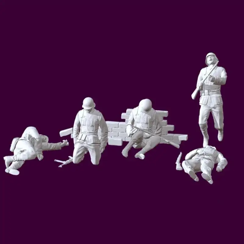 German Soldiers Dead WW2 - STL 3D print files