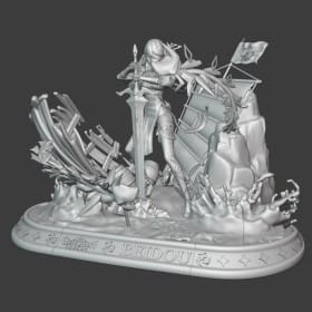 Genshin Impact Beidou - STL 3D print files