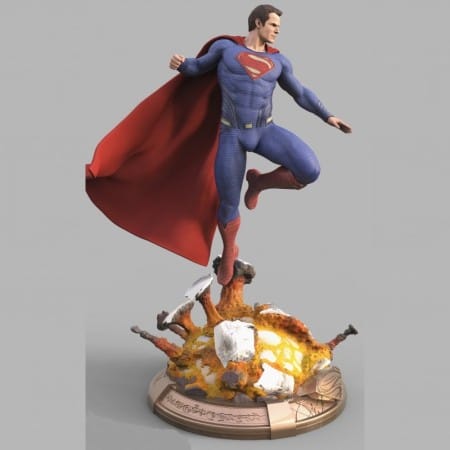 Superman - STL 3D print files
