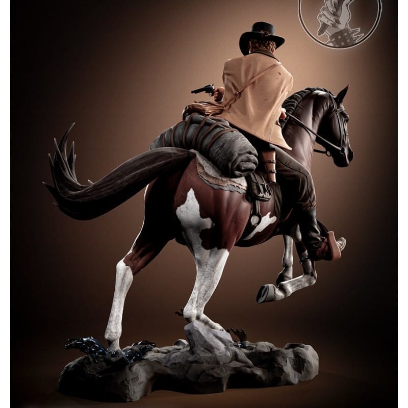 Arthur Morgan on horse - STL 3D print files