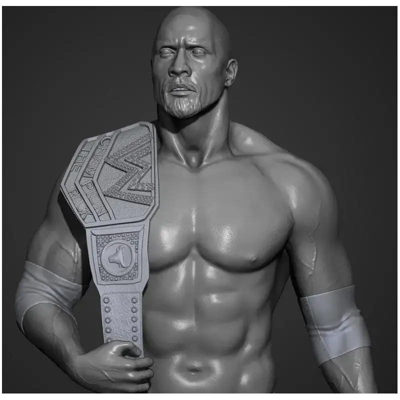The Rock Dwayne Johnson - STL 3D print files