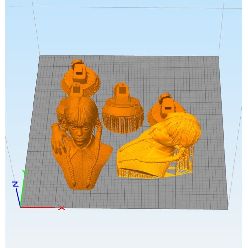 Wednesday - STL 3D print files