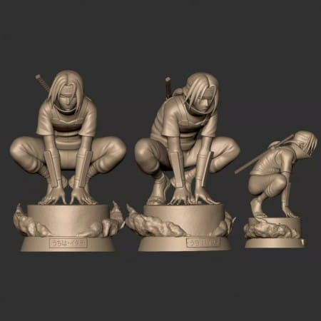Itachi Anbu Naruto - STL 3D print files