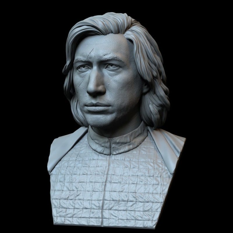 Kylo Ren Bust - STL 3D print files