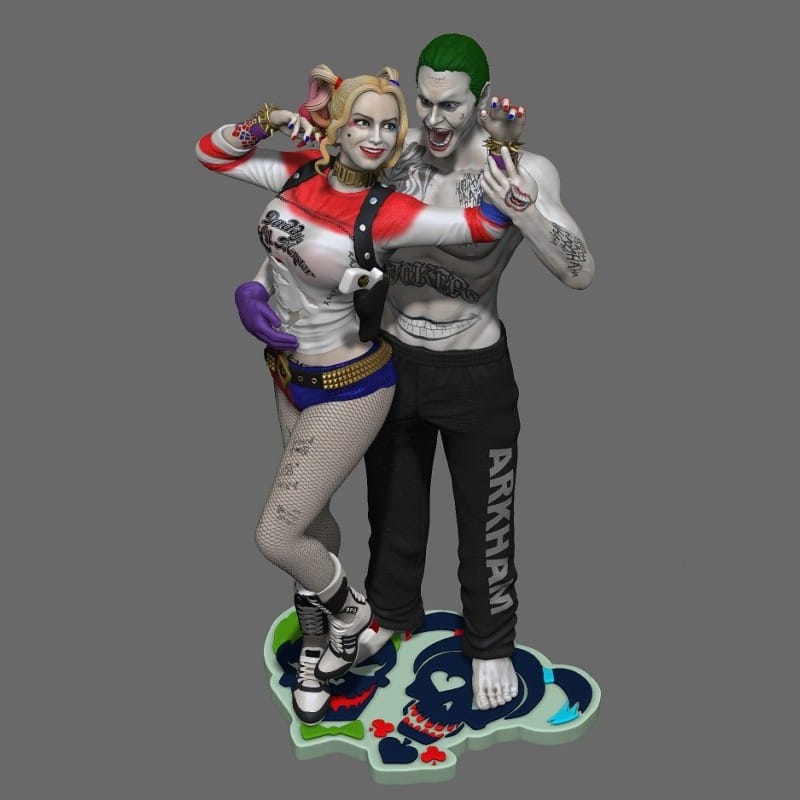 Joker and Harley - STL 3D print files