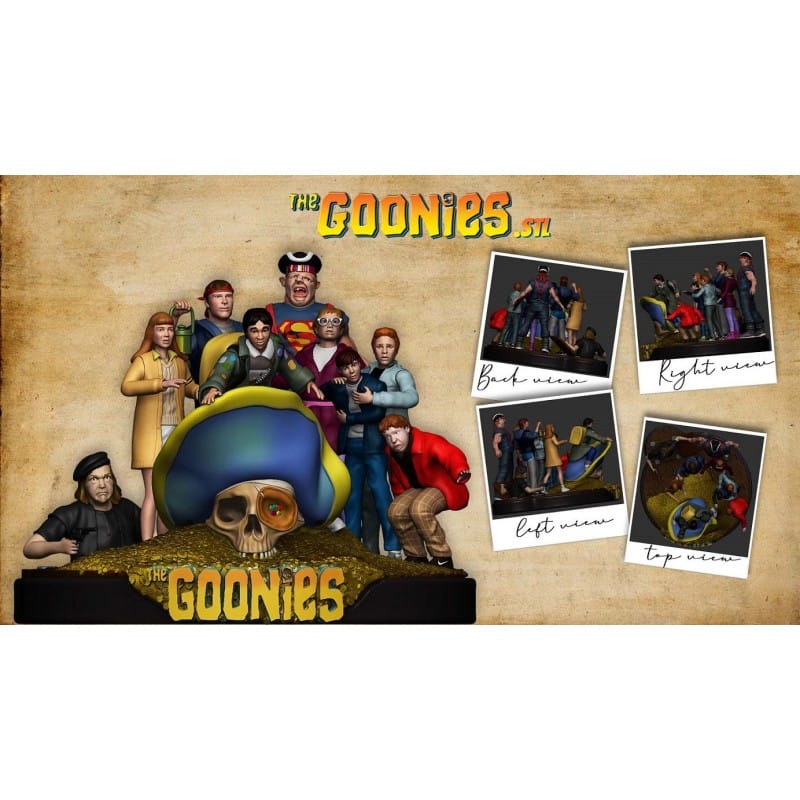 The Goonies Diorama - STL 3D print files