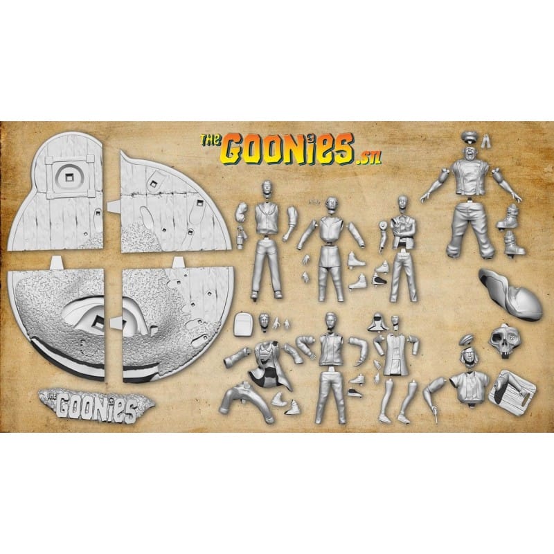 The Goonies Diorama - STL 3D print files