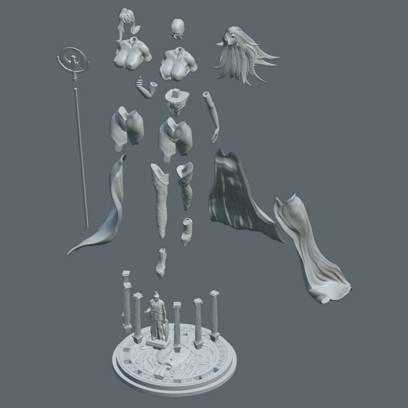 Saint Seiya Athena - STL 3D print files