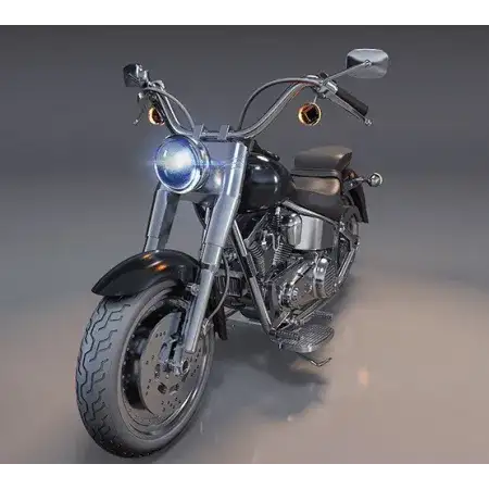 Harley-Davidson Fat Boy 1991- STL 3D print files