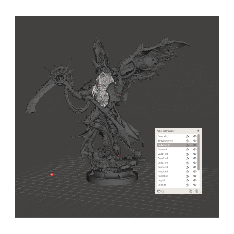 Demon of Corrosion - STL 3D print files