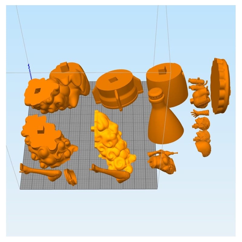 Nuka Cola Girl on Bottle - STL 3D print files