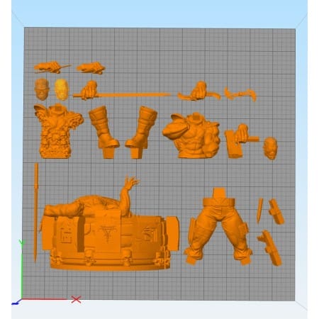 Blade comic - STL 3D print files