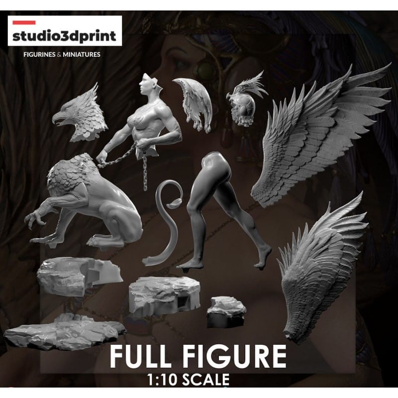 Gryphon Keeper - STL 3D print files