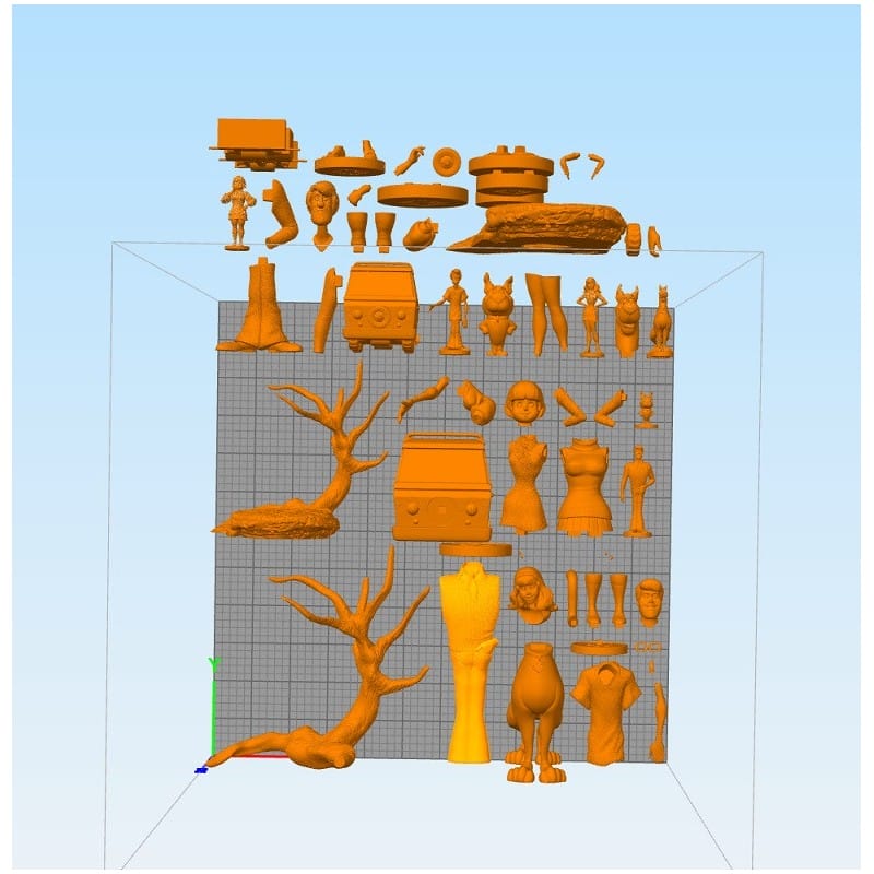Super-Combo Scooby-Doo Gang - STL 3D print files