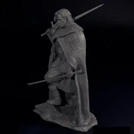 Highlander Christopher Lambert Figure and Bust - STL 3D print files
