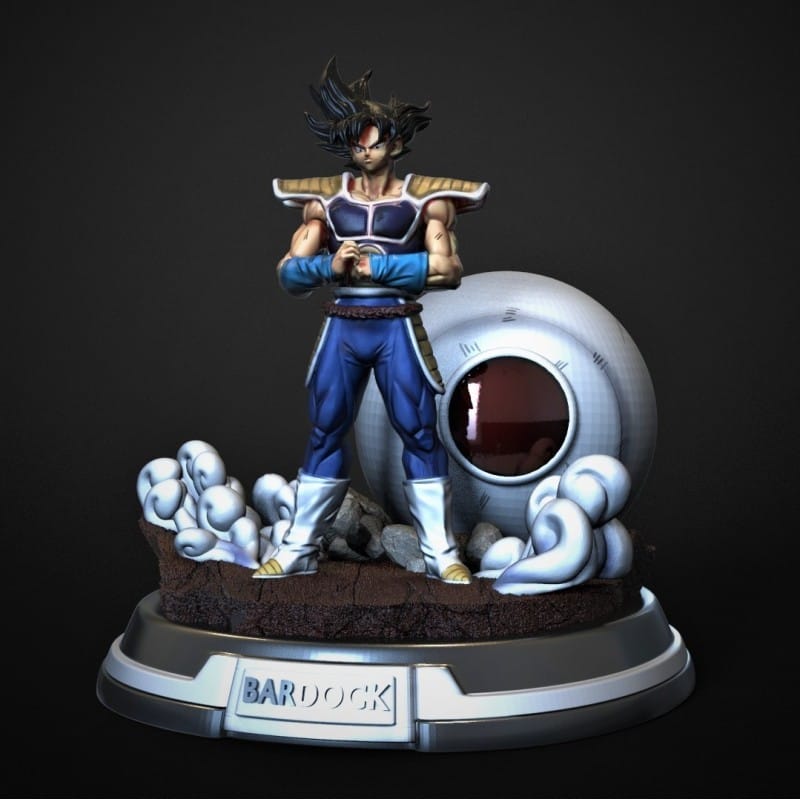 Bardock Capsule - STL Files for 3D Print