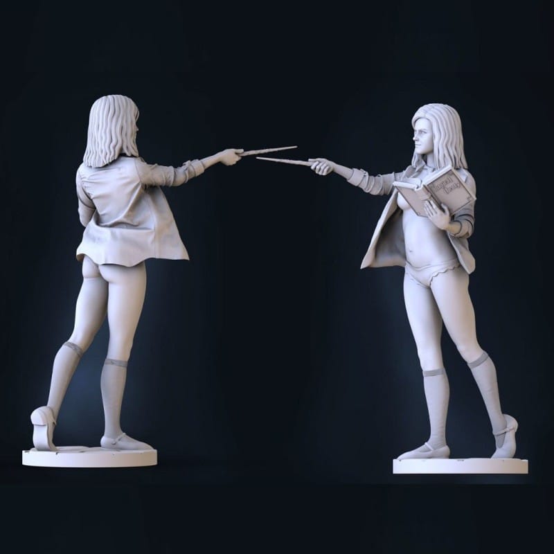 Hermione Granger Nsfw Stl 3d Print Files