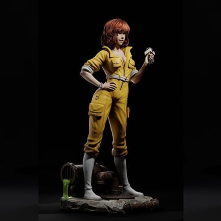April O'Neil TMNT - STL 3D print files