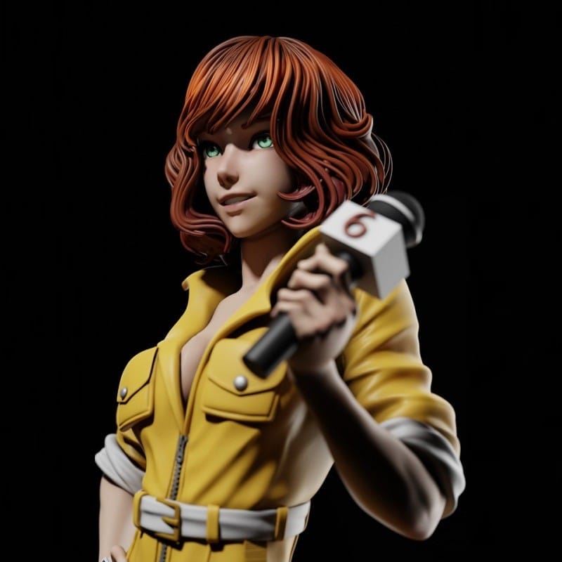 April O'Neil TMNT - STL 3D print files