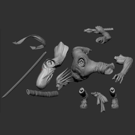 Zaraki Kenpachi Bleach - STL 3D print files