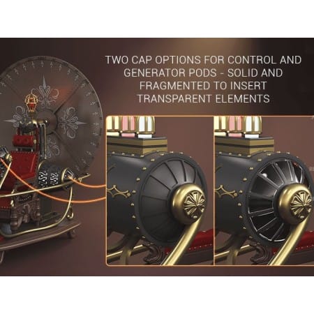 The Time Machine 1960 - STL 3D print files