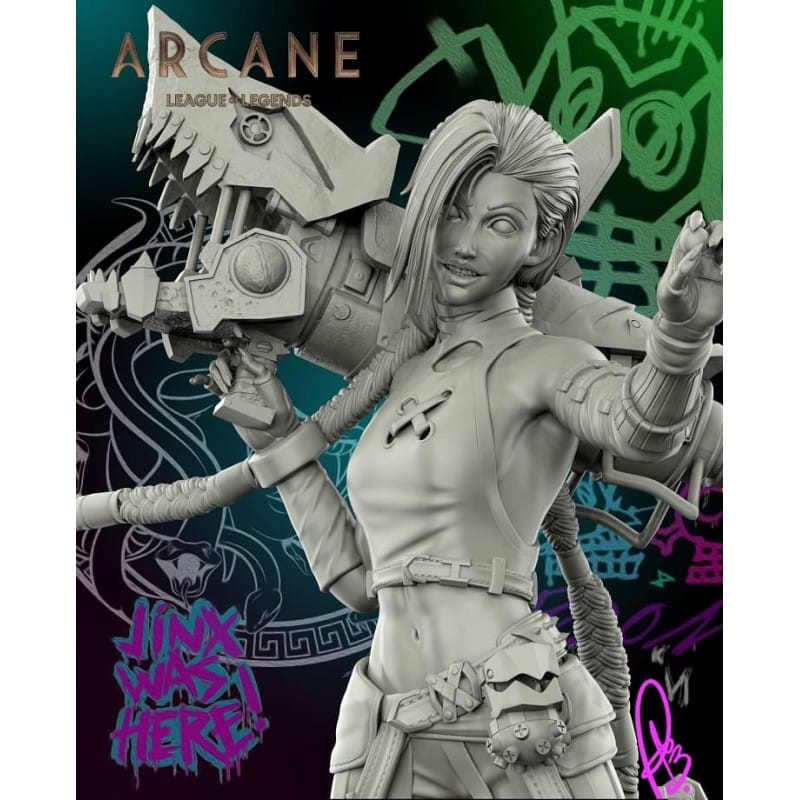 Jinx Arcane - STL 3D print files