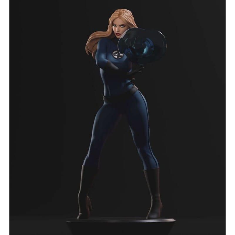 Sue Storm Fantastic Four - STL 3D print files