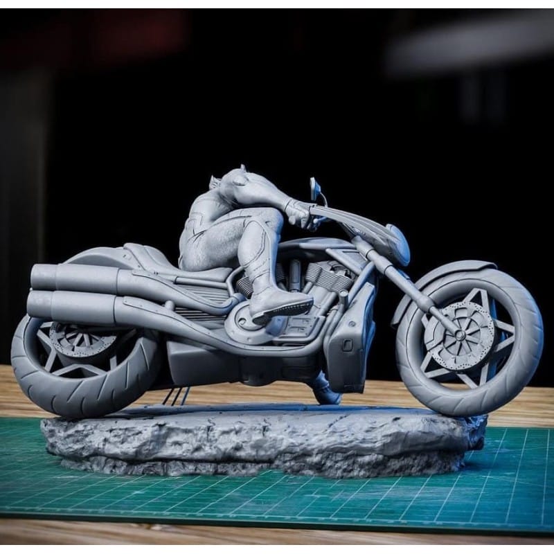 Wolverine on bike - STL 3D print files