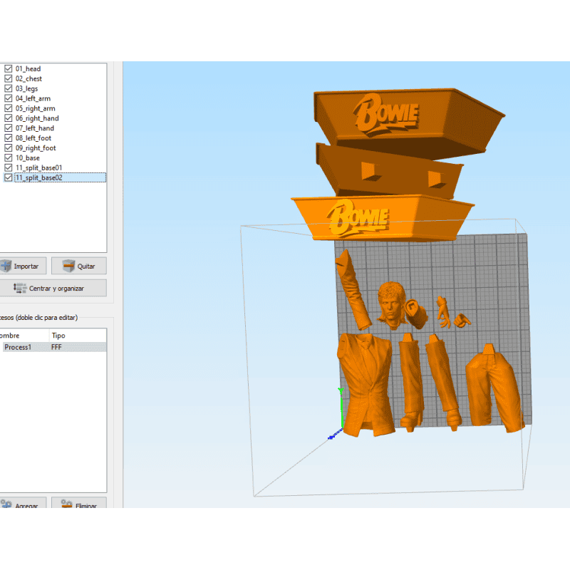 David Bowie - STL Files for 3D Print