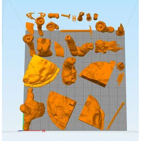 Red Sonja Diorama - STL 3D print files