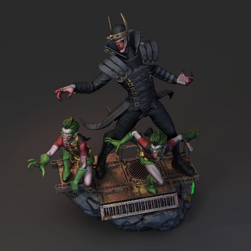 Batman Who Laughs - STL 3D print files