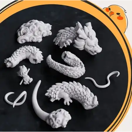 Chibi Shenron Dragon Ball - STL 3D print files