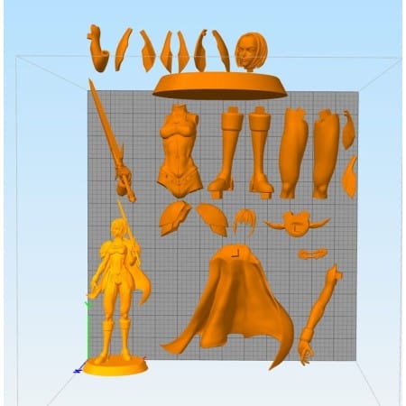 Clare Claymore - STL 3D print files