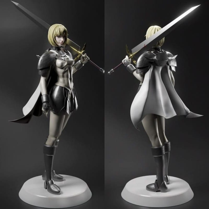 Clare Claymore - STL 3D print files