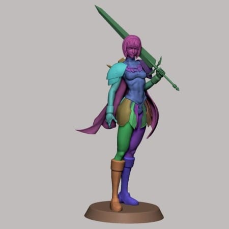 Clare Claymore - STL 3D print files