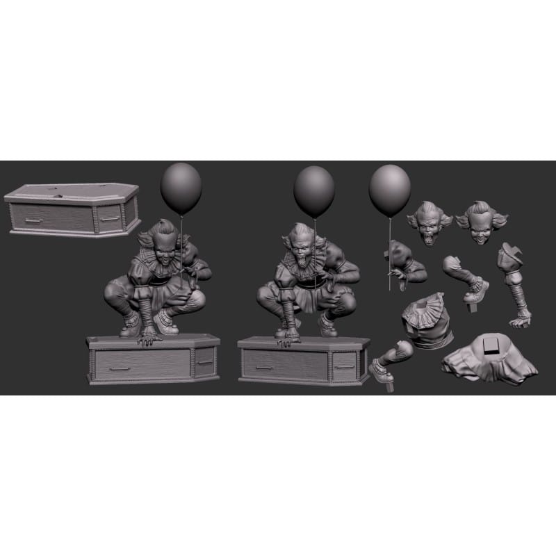 Pennywise - STL Files for 3D Print