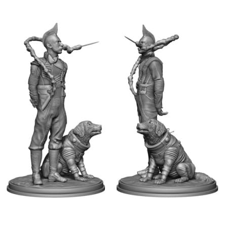Cosmo and Kraglin - STL 3D print files