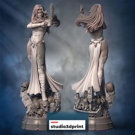 Mystique X-men - STL 3D print files