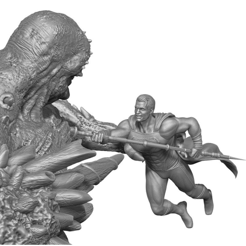 Doomsday vs Superman - STL 3D print files
