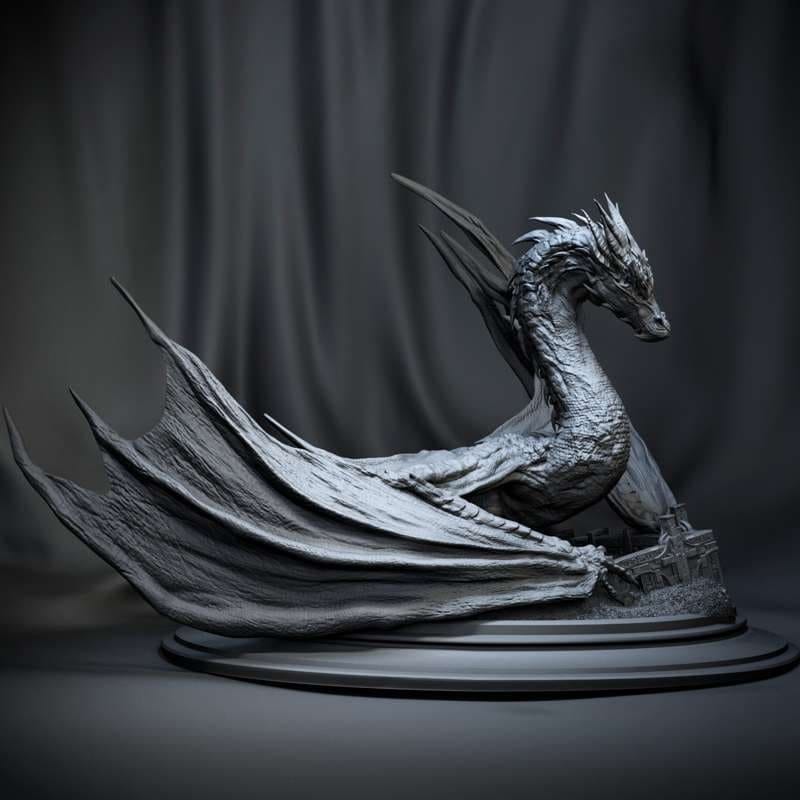 Smaug The Hobbit - STL 3D print files