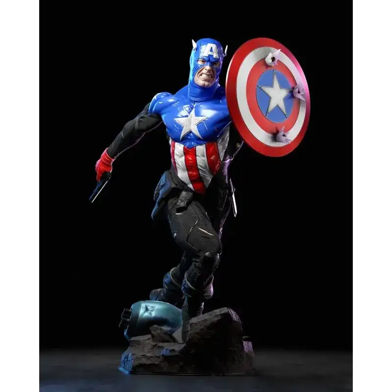 Captain America Bucky Barnes - STL 3D print files