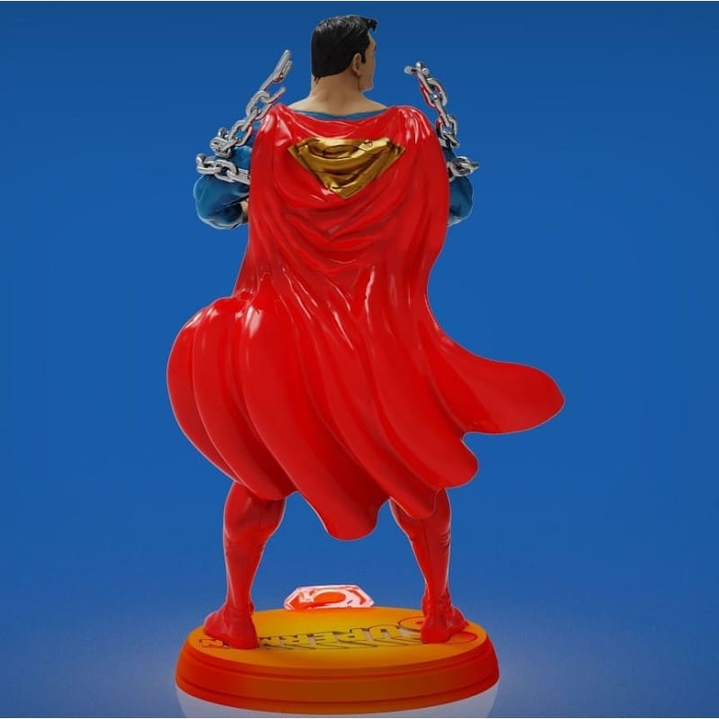 Superman Breaking Chains - STL 3D print files