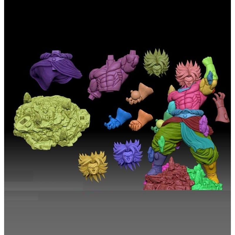 Broly Dragon Ball Z - STL 3D print files