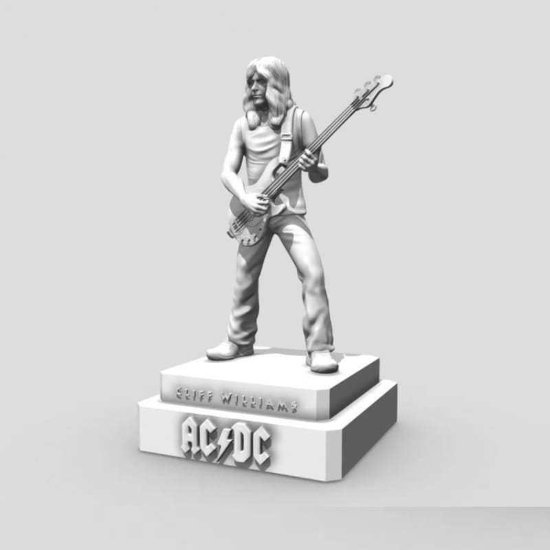 ACDC Band Rock - STL 3D print files