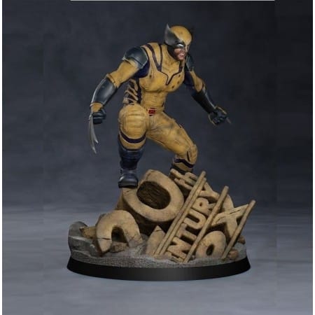 Wolverine with DeadPool head - STL 3D print files